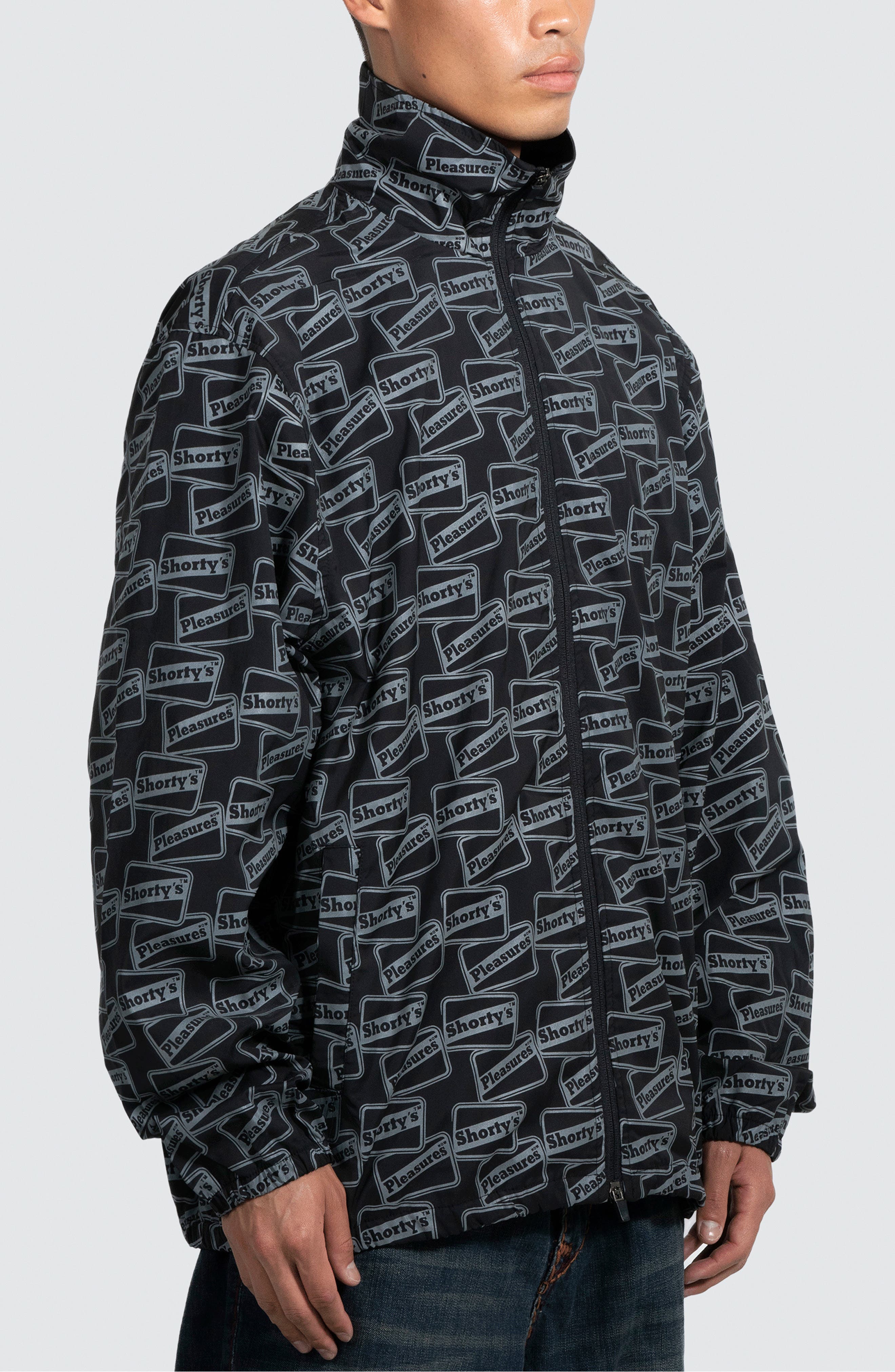 PLEASURES Reflective Track Jacket | Nordstromrack