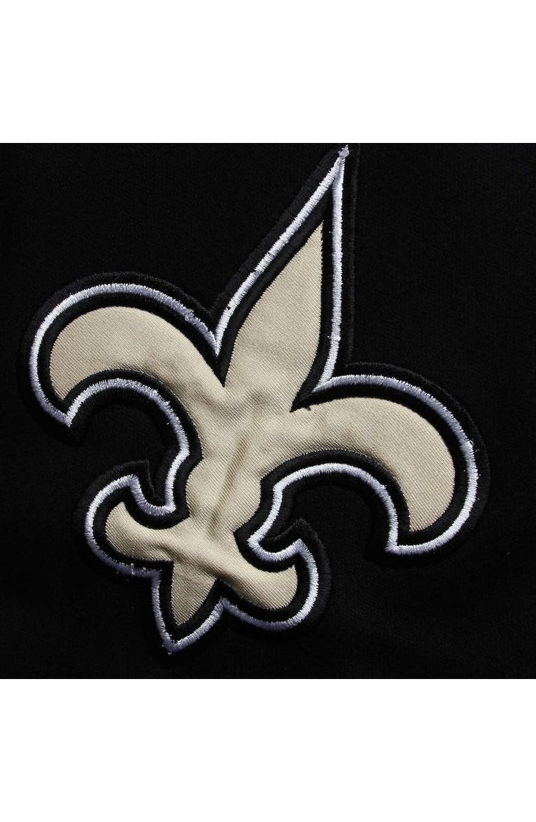 Outerstuff Youth Black New Orleans Saints Fan Gear Prime Pullover ...
