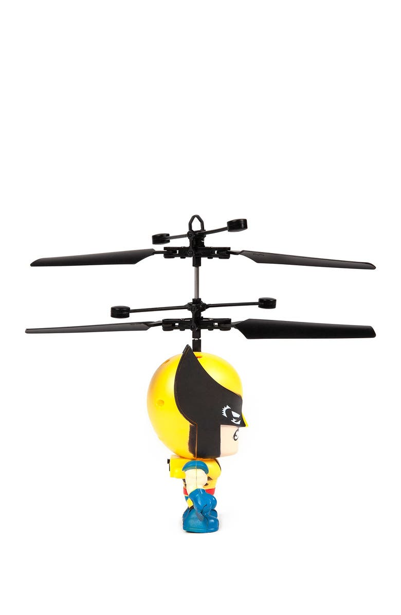 WORLD TECH TOYS Marvel 3.5" Wolverine Flying Figure IR Helicopter ...