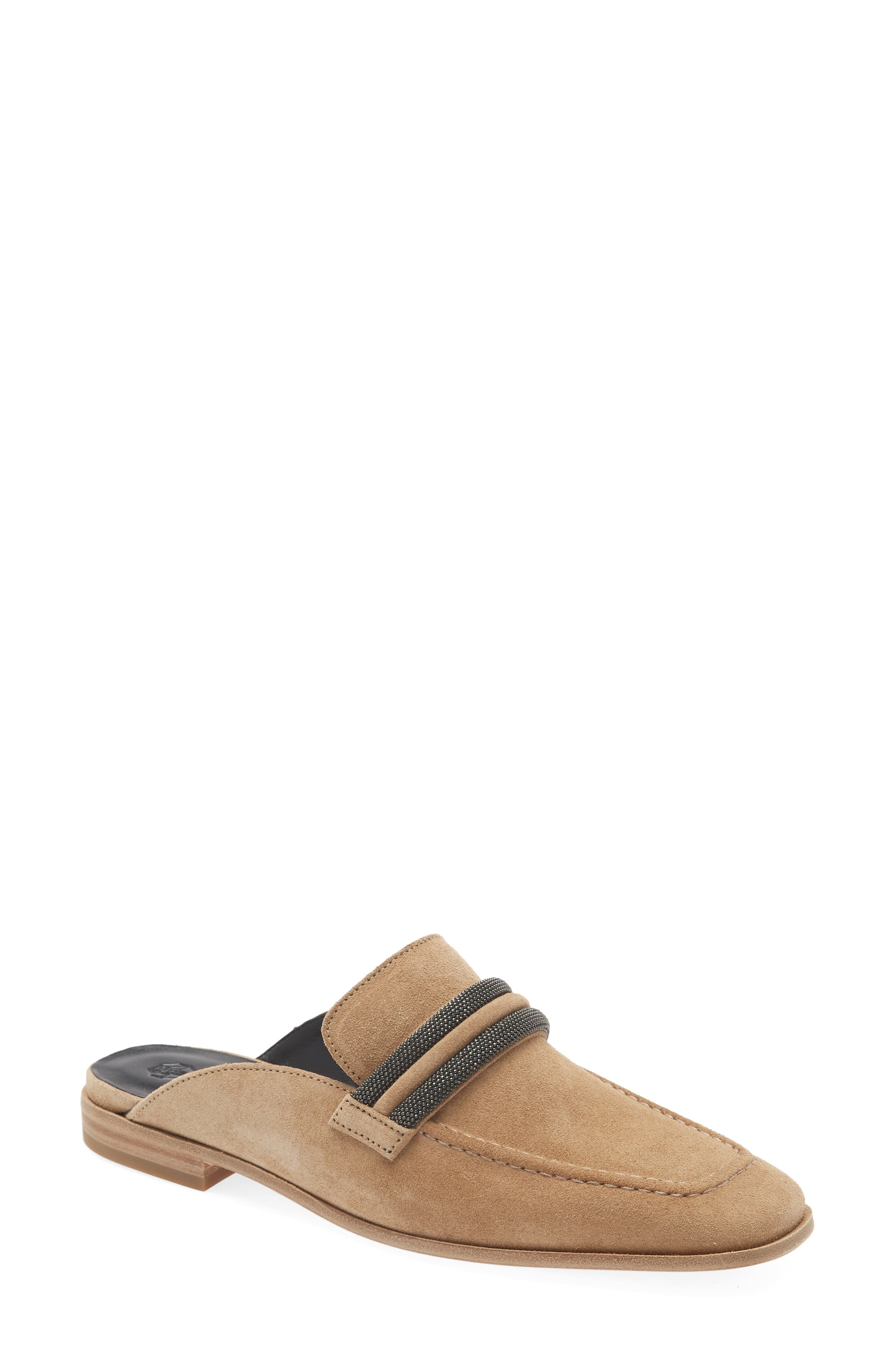 Brunello Cucinelli Monili Strap Mule (Women) | Nordstromrack