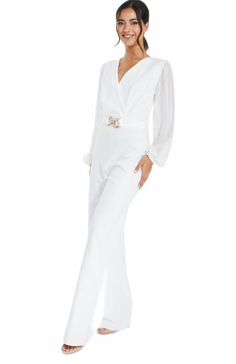 White Jumpsuits & Rompers for Women | Nordstrom