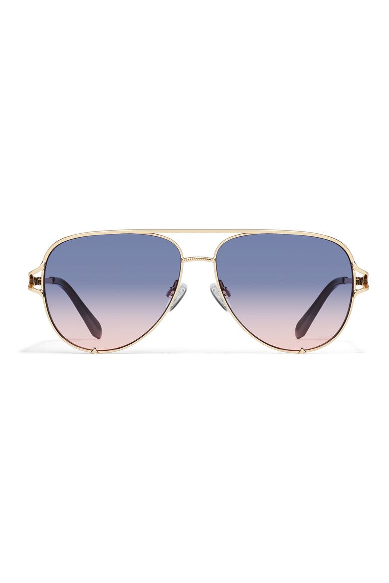 High Key Twist 60mm Gradient Aviator Sunglasses | Nordstromrack