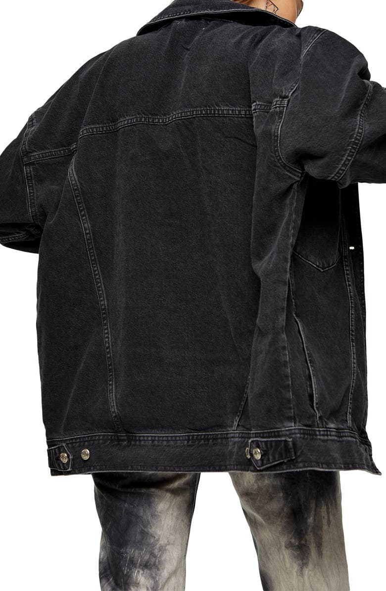 Topshop Oversize Dad Denim Jacket | Nordstrom