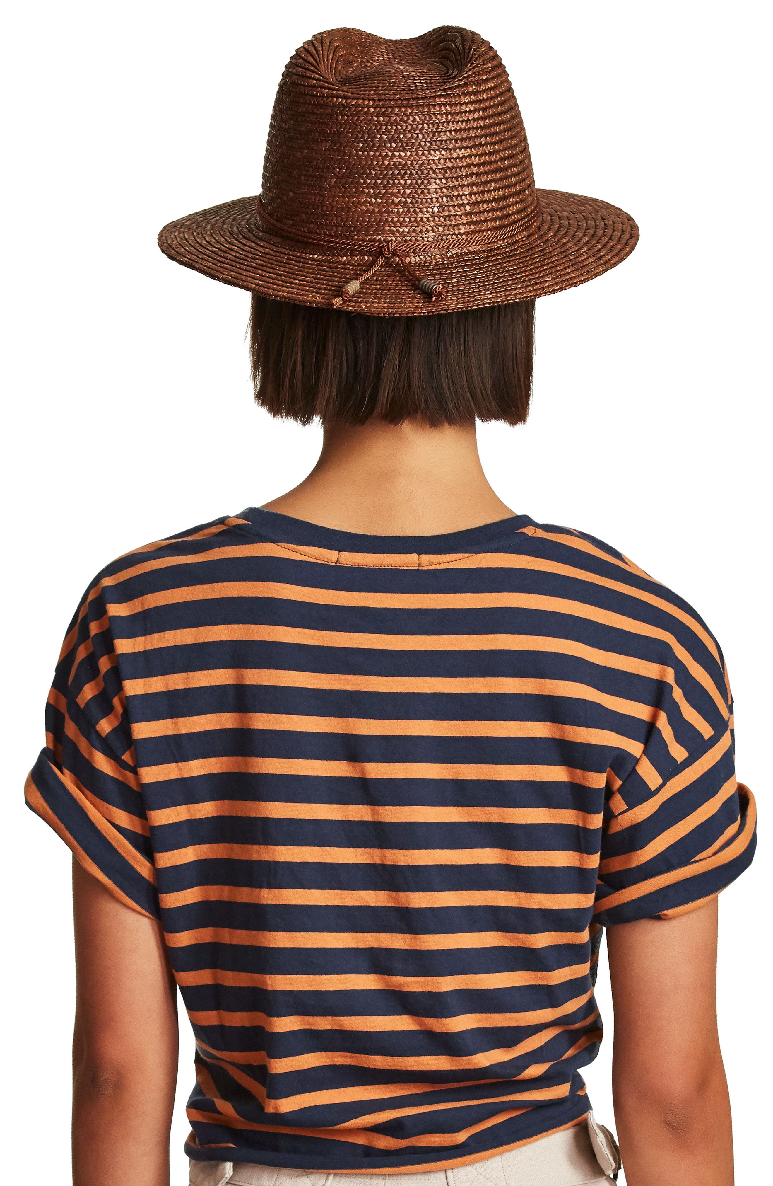 Brixton Lera Straw Fedora | Nordstrom