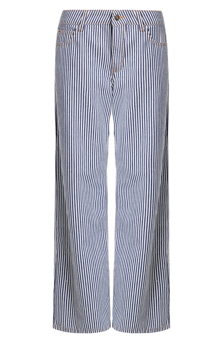 LIONESS Top Model Stripe Low Rise Baggy Jeans | Nordstromrack