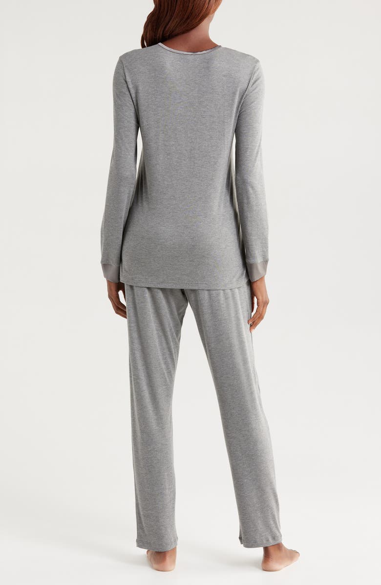 Hanro Virginia Long Sleeve Pajamas | Nordstrom