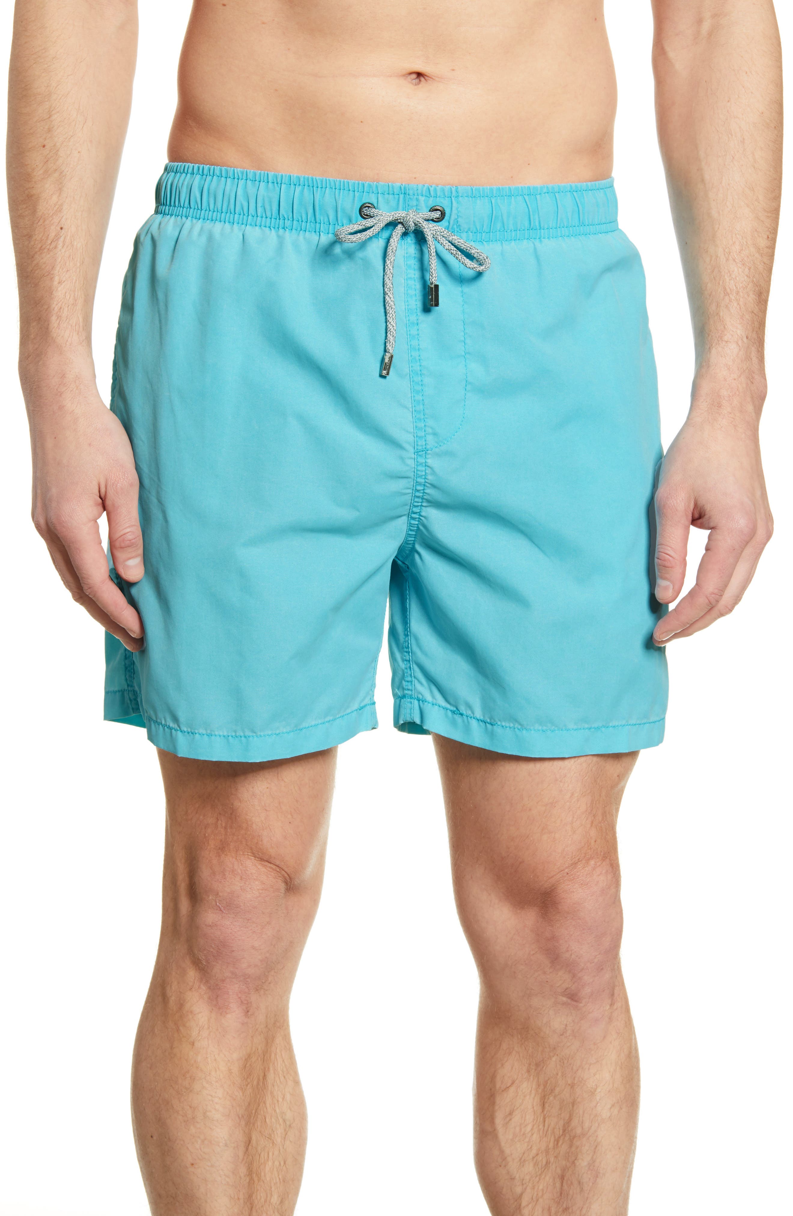 Solid Washed Nylon Swim Trunks (Men) | Nordstromrack