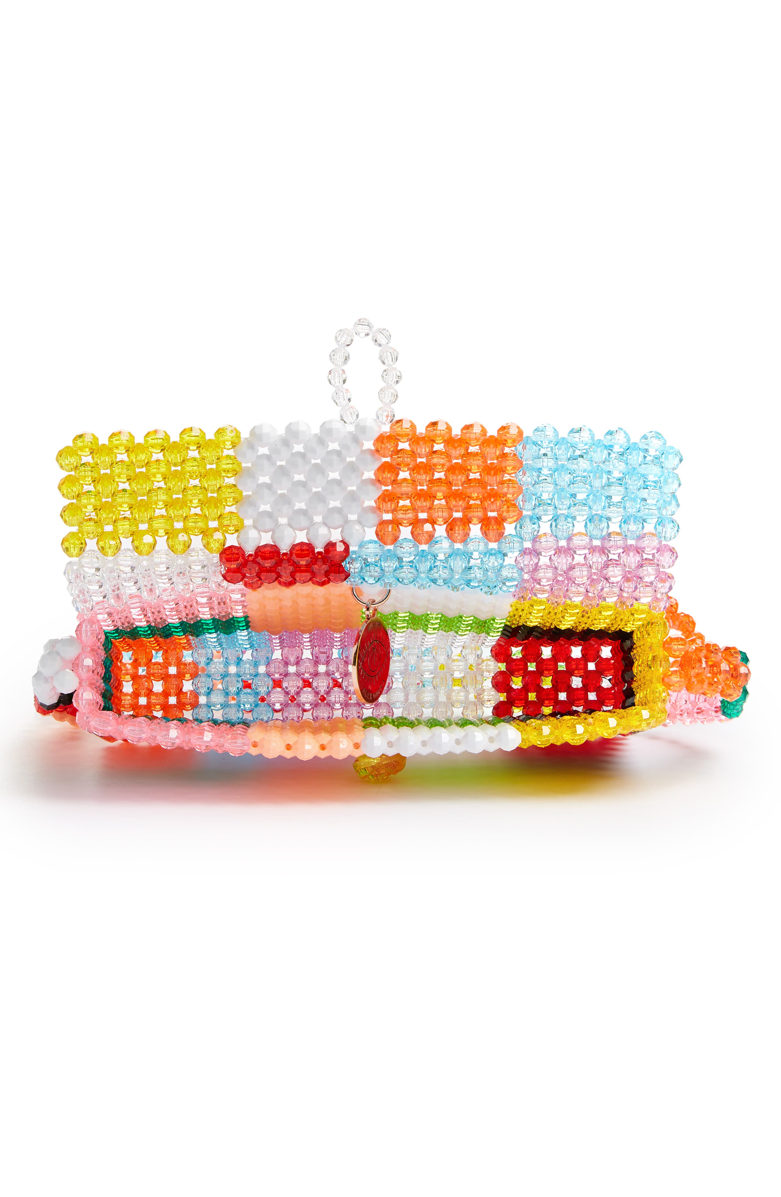 Susan Alexandra Ash Beaded Shoulder Bag | Nordstrom