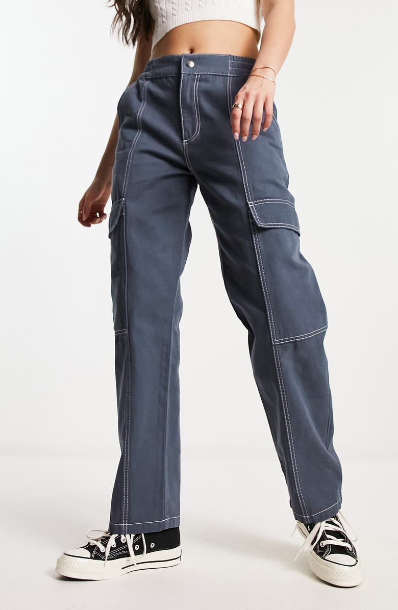 ASOS DESIGN Straight Leg Cargo Pants | Nordstromrack