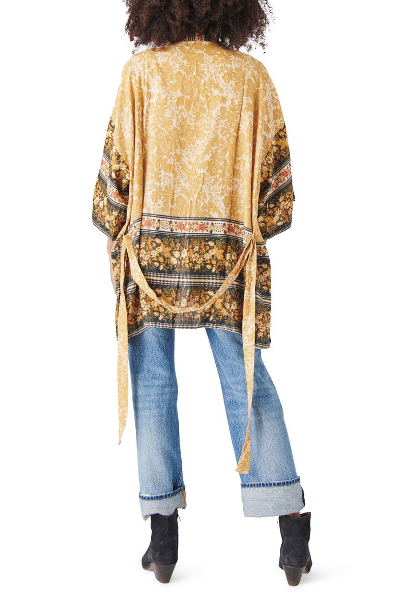 Lucky Brand Border Print Belted Top | Nordstromrack