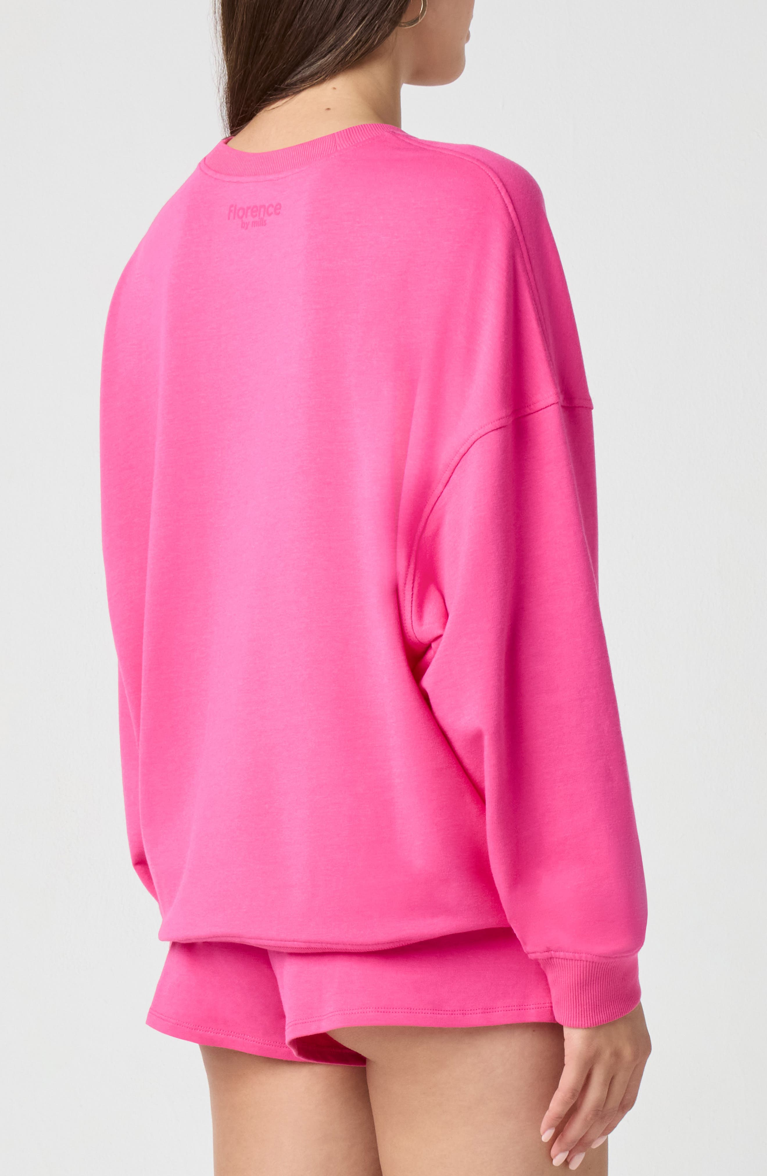 Florence by Mills Sporty Terry Crew Sweatshirt | Nordstromrack