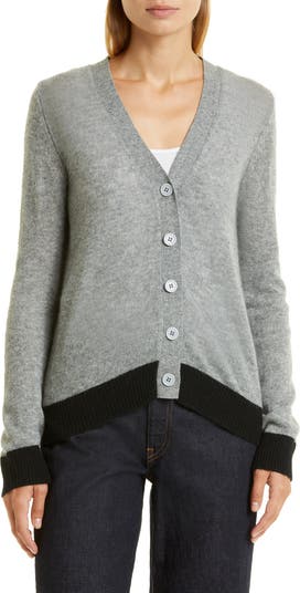 JUMPER 1234 Colorblock Trim Cashmere Cardigan | Nordstrom
