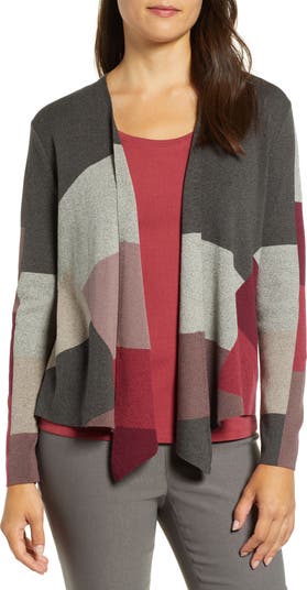 NIC+ZOE Rich Colorblock Cardigan | Nordstrom