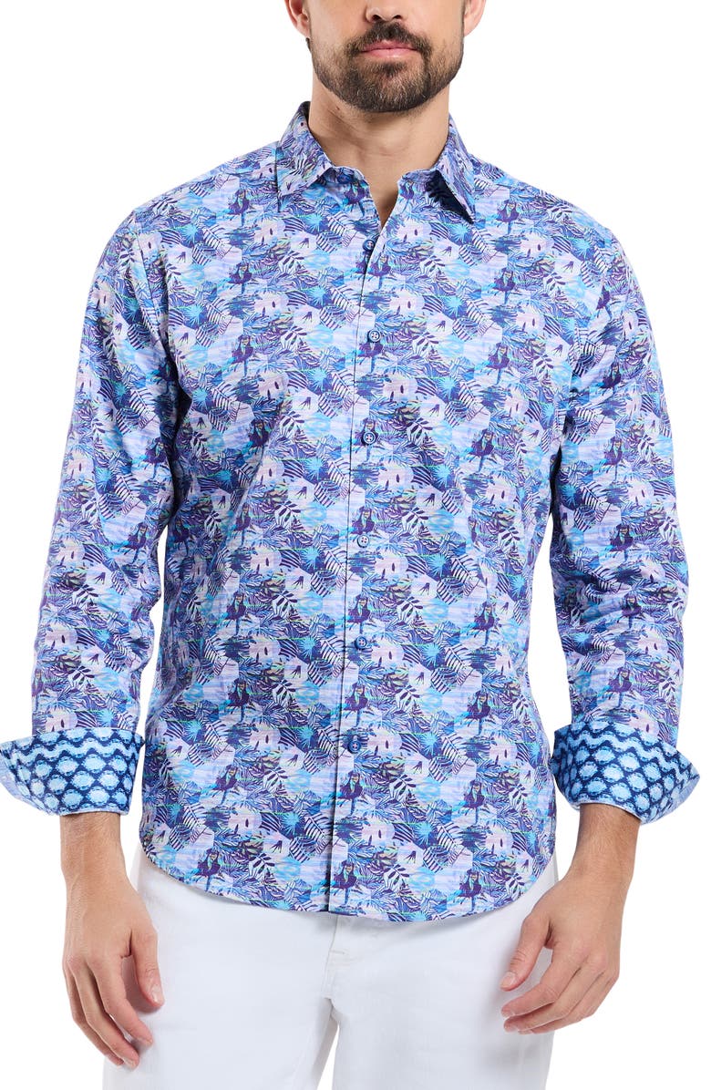 Robert Graham Marius Cotton Button-Up Shirt | Nordstromrack
