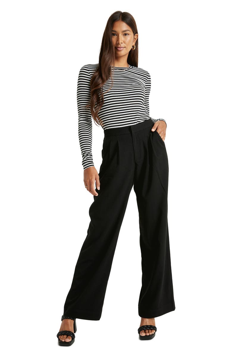 Splendid Brandice Stripe Long Sleeve Top | Nordstromrack