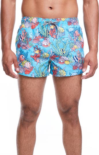Boardies Coral Reef Shortie Swim Trunks | Nordstrom