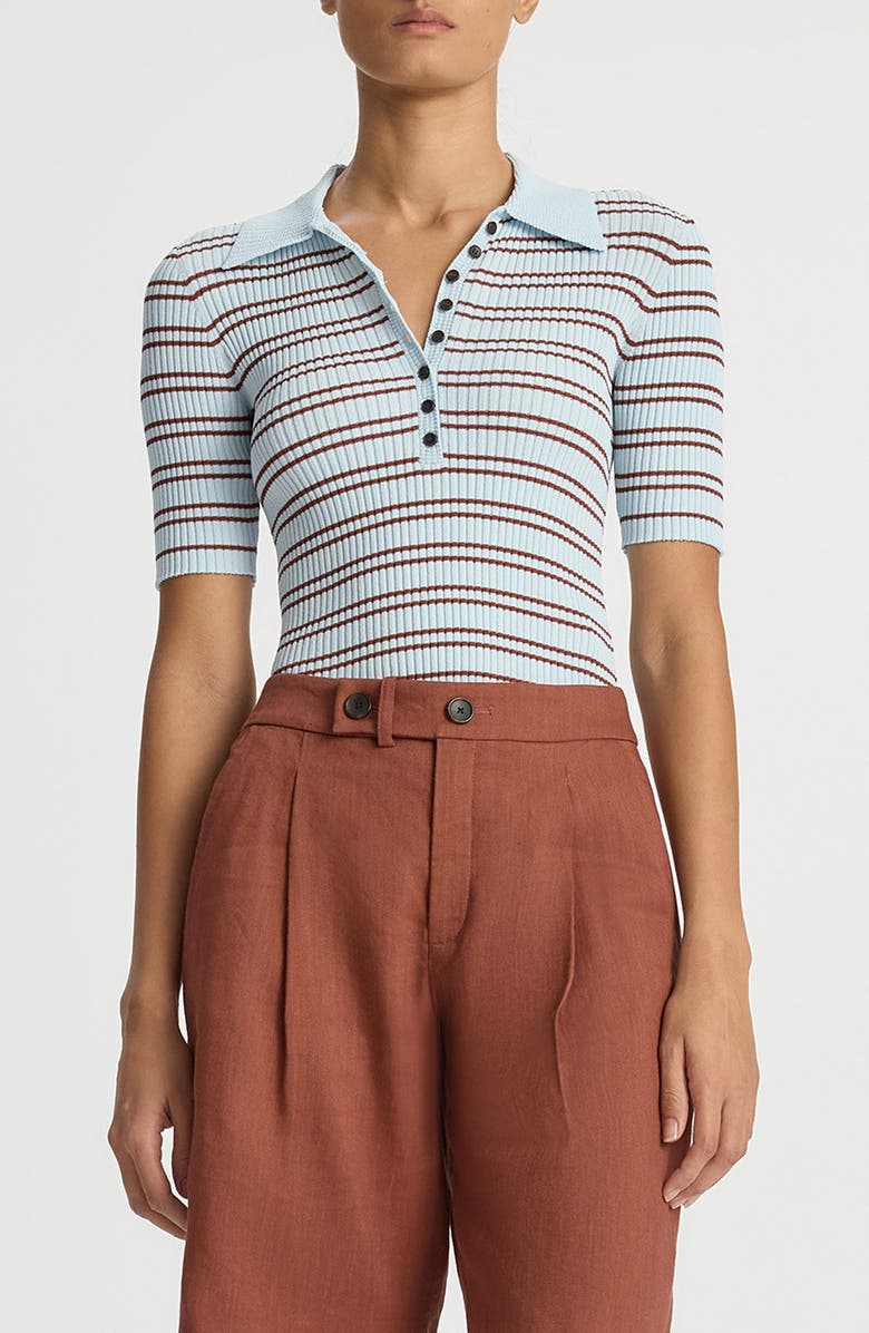A.L.C. Sydney Stripe Polo Sweater | Nordstromrack