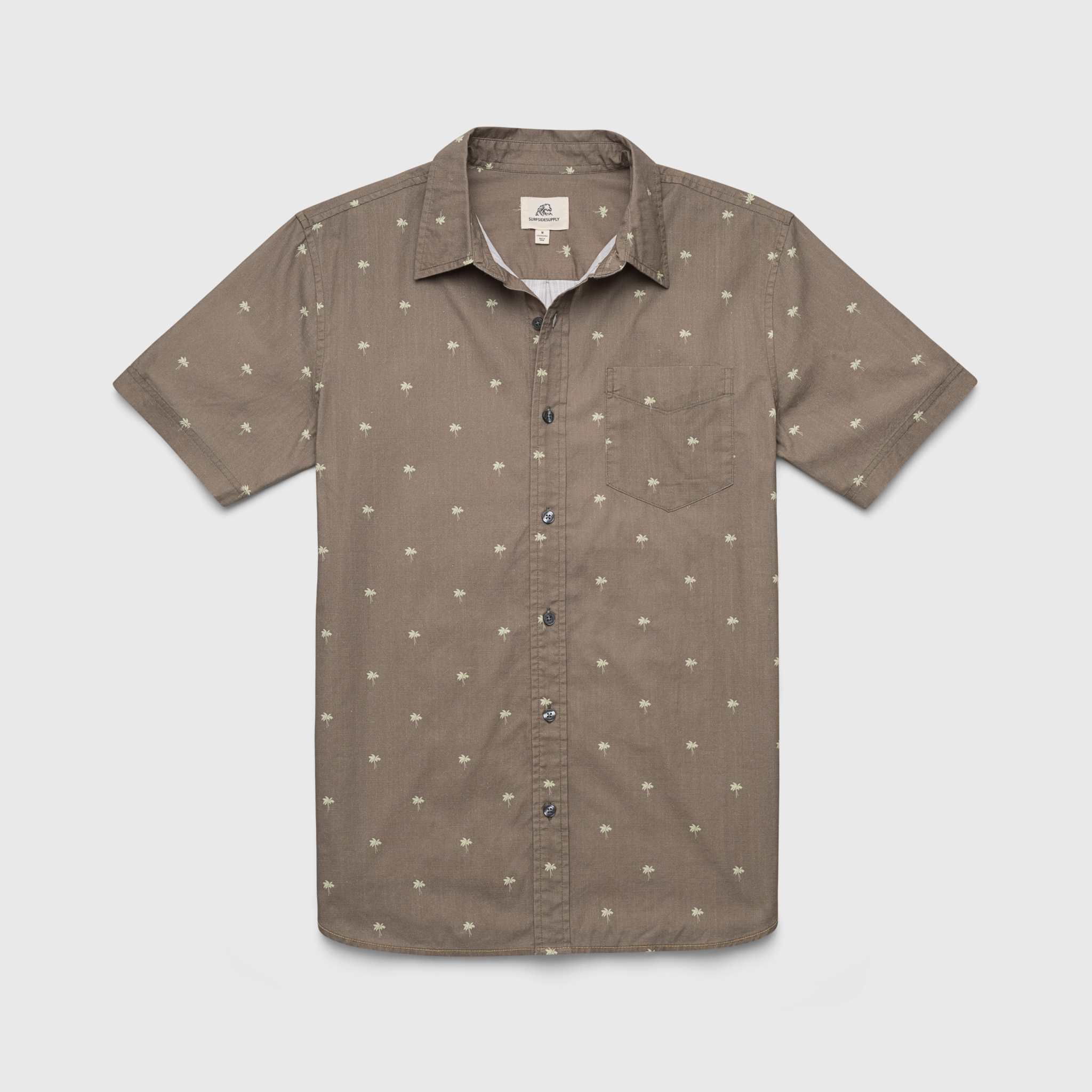Surfside Supply Co. Joey Palm Shirt | Nordstrom