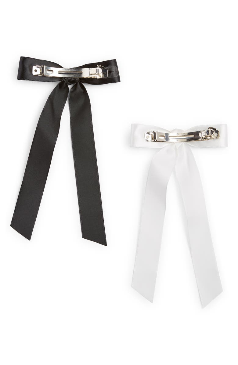 BP. Assorted 2-Pack Satin Hair Bows | Nordstrom