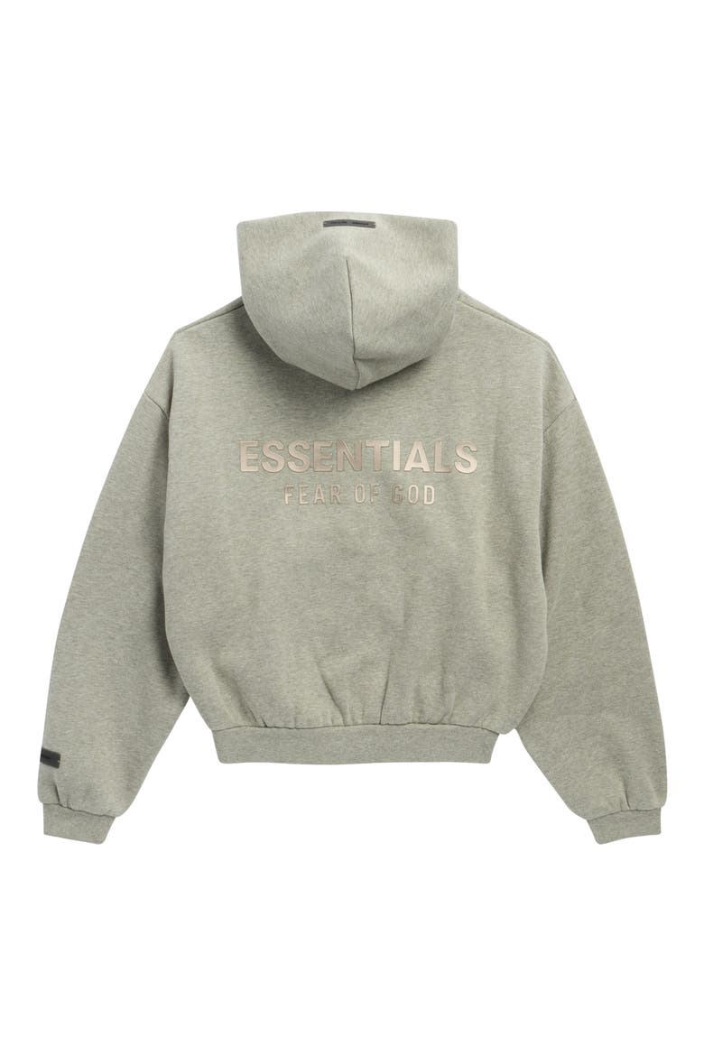 Kids' Metallic Logo Full Zip Fleece Hoodie (Men) | Nordstromrack