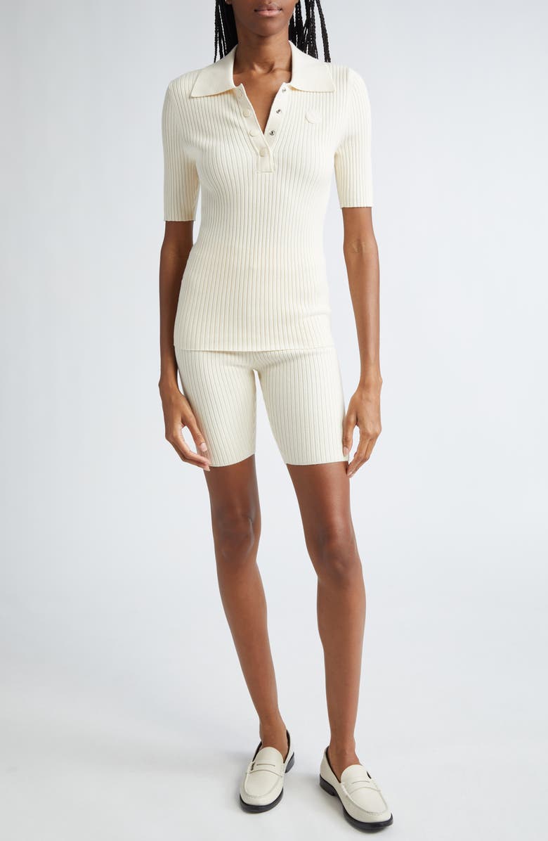 Sporty & Rich Rib Sweater Polo | Nordstromrack