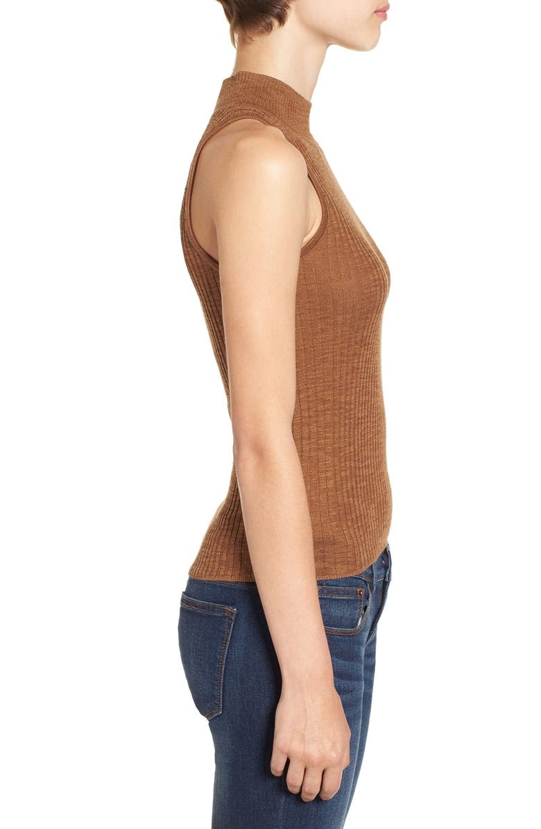 Sun & Shadow Mock Neck Knit Tank | Nordstrom