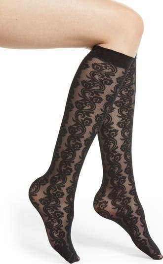Oroblu Iris Lacy Knee High Socks | Nordstrom