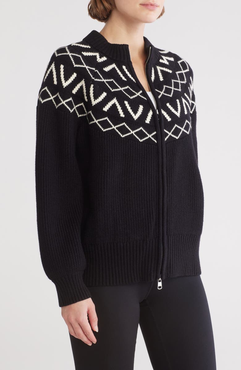 Varley Alys Fair Isle Zip Cardigan | Nordstromrack