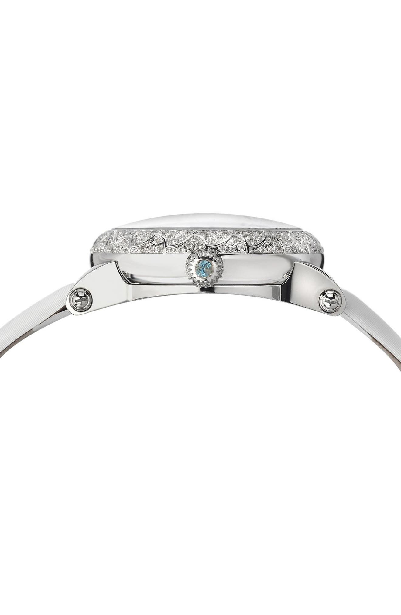 PORSAMO BLEU Women's Genevieve Topaz Stone Quartz Watch, 38mm ...