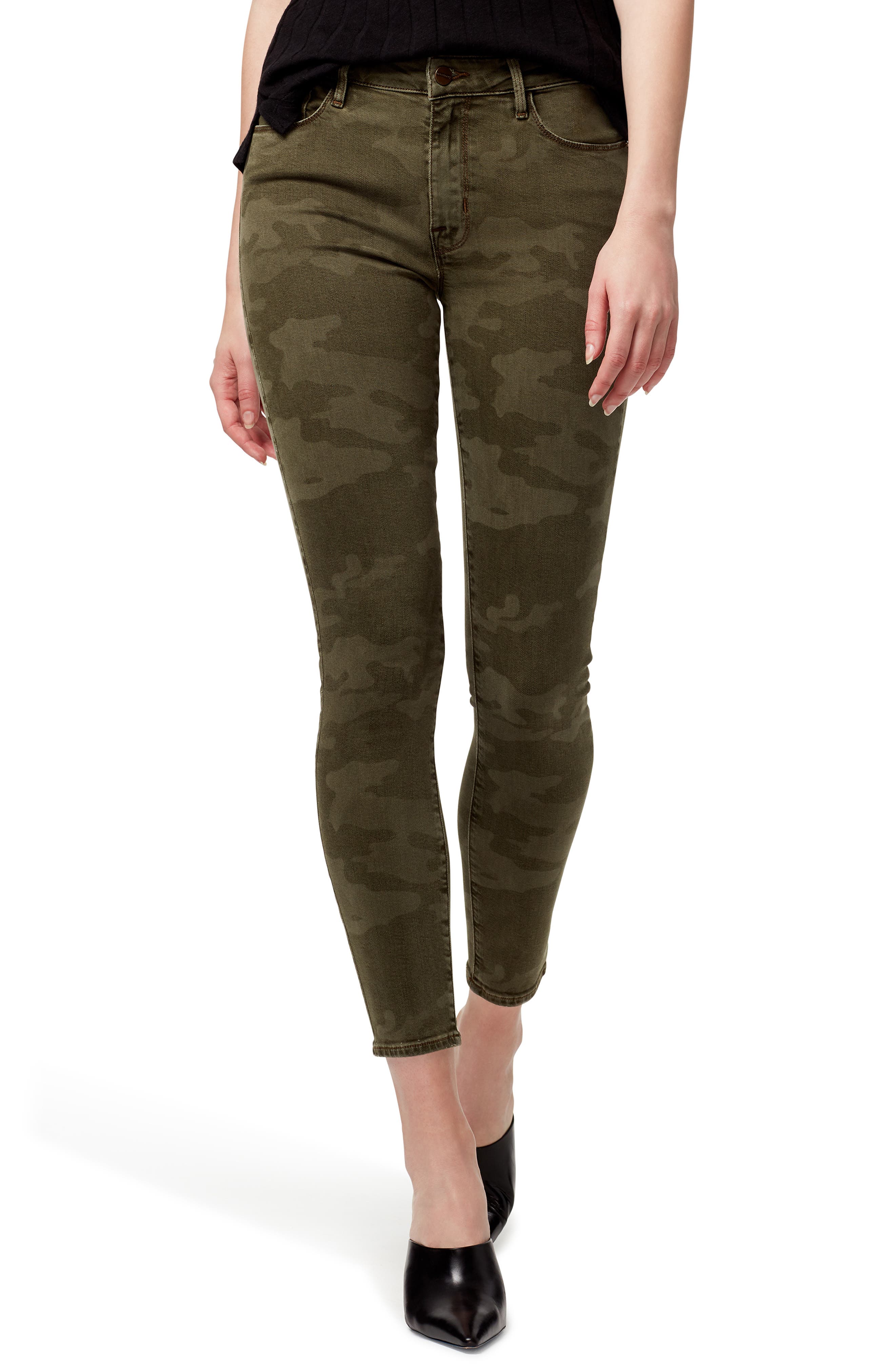 Sanctuary Social Standard Camo High Waist Ankle Skinny Pants ...