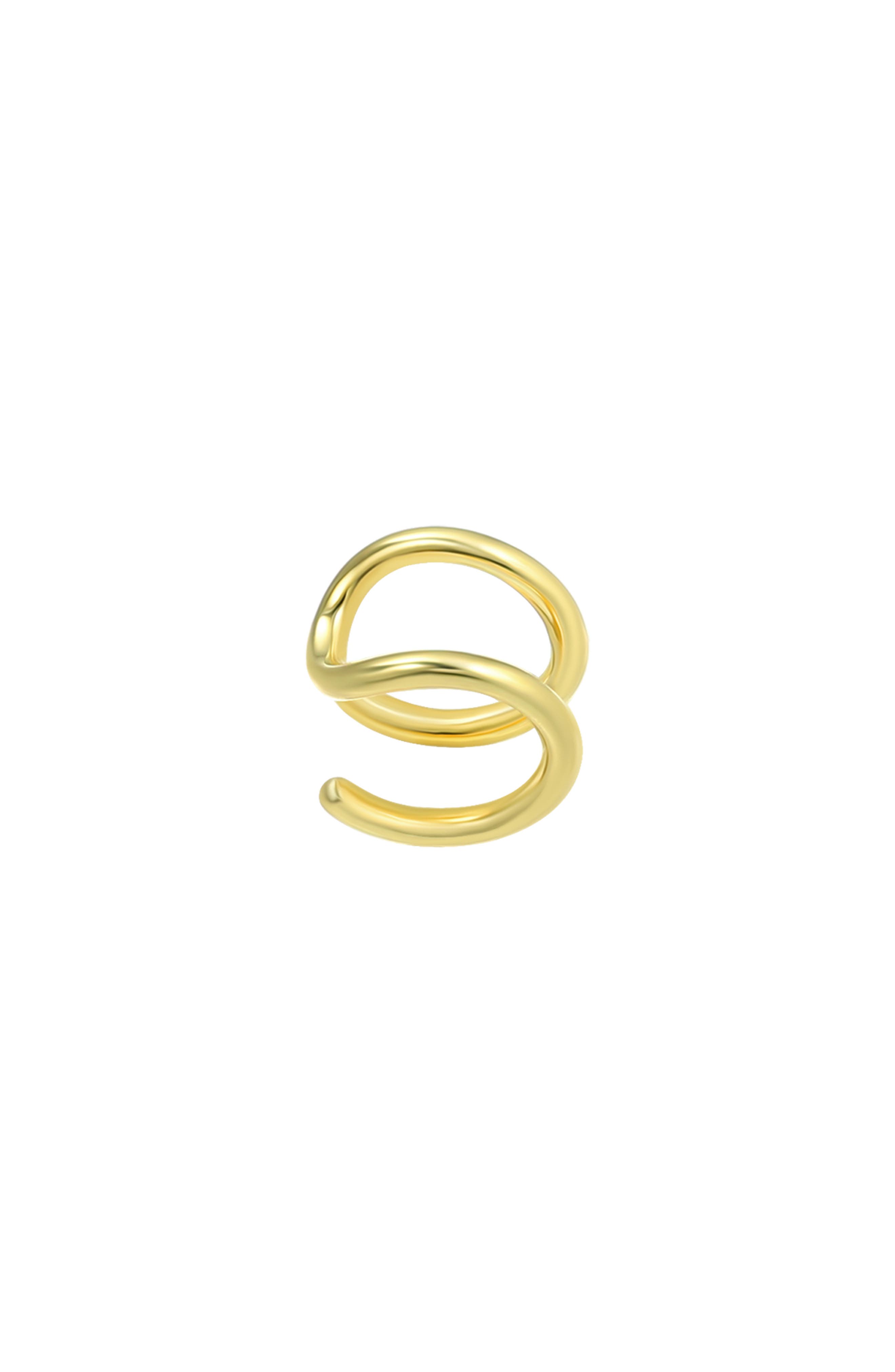 CANDELA JEWELRY Two-Row Ear Cuff | Nordstromrack