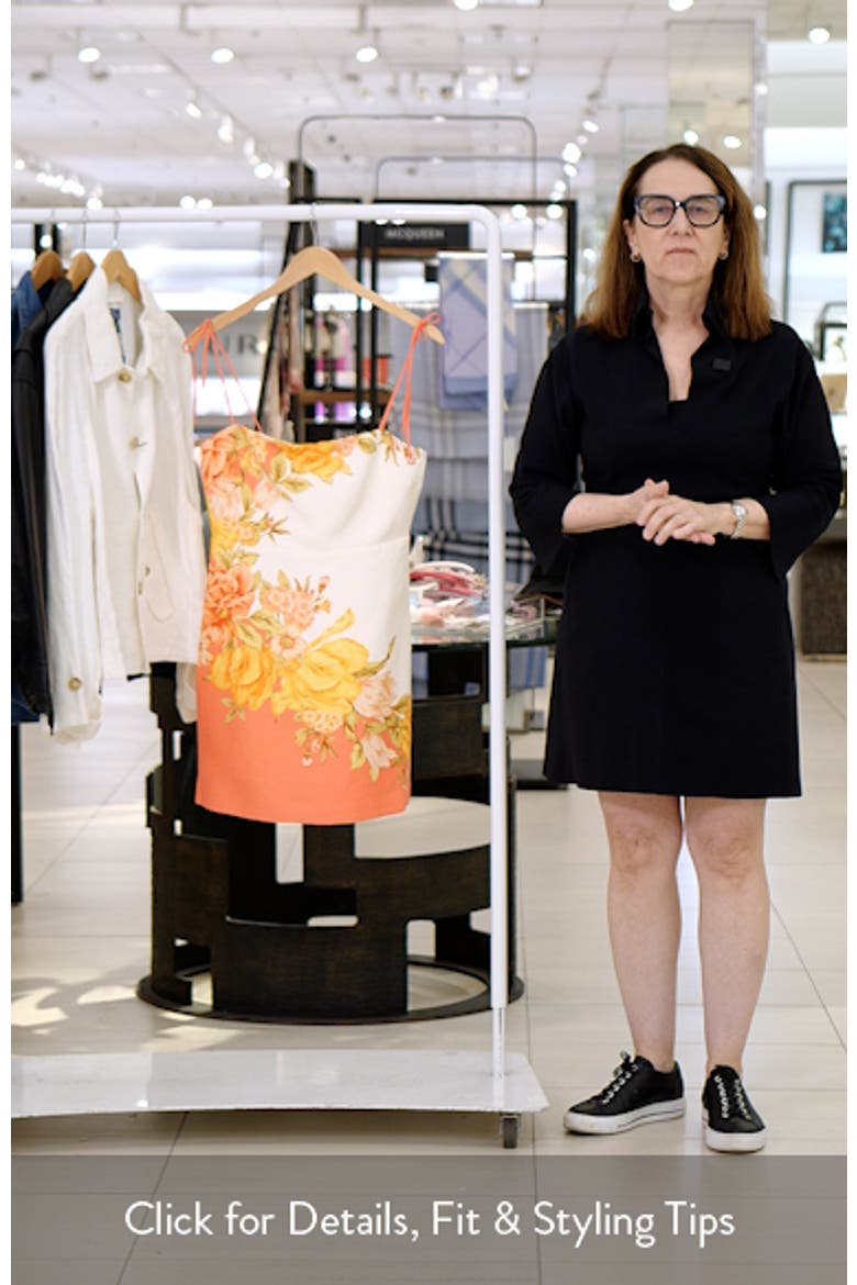 Sinclair Tie Strap Minidress (Women) | Nordstrom