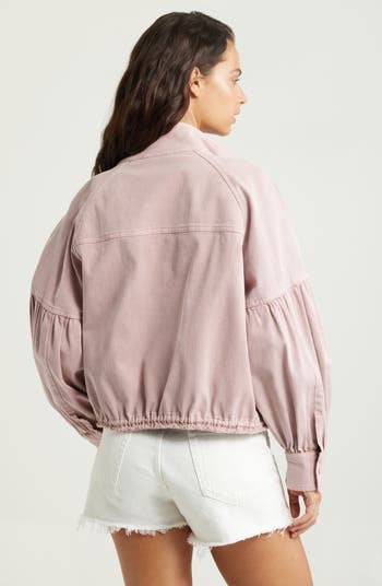 Treasure & Bond Blouson Twill Utility Jacket | Nordstrom Treasure & Bond Blouson Twill Utility Jacket | Nordstrom