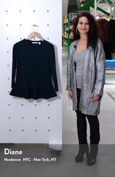 BOSS Fember Peplum Sweater | Nordstromrack