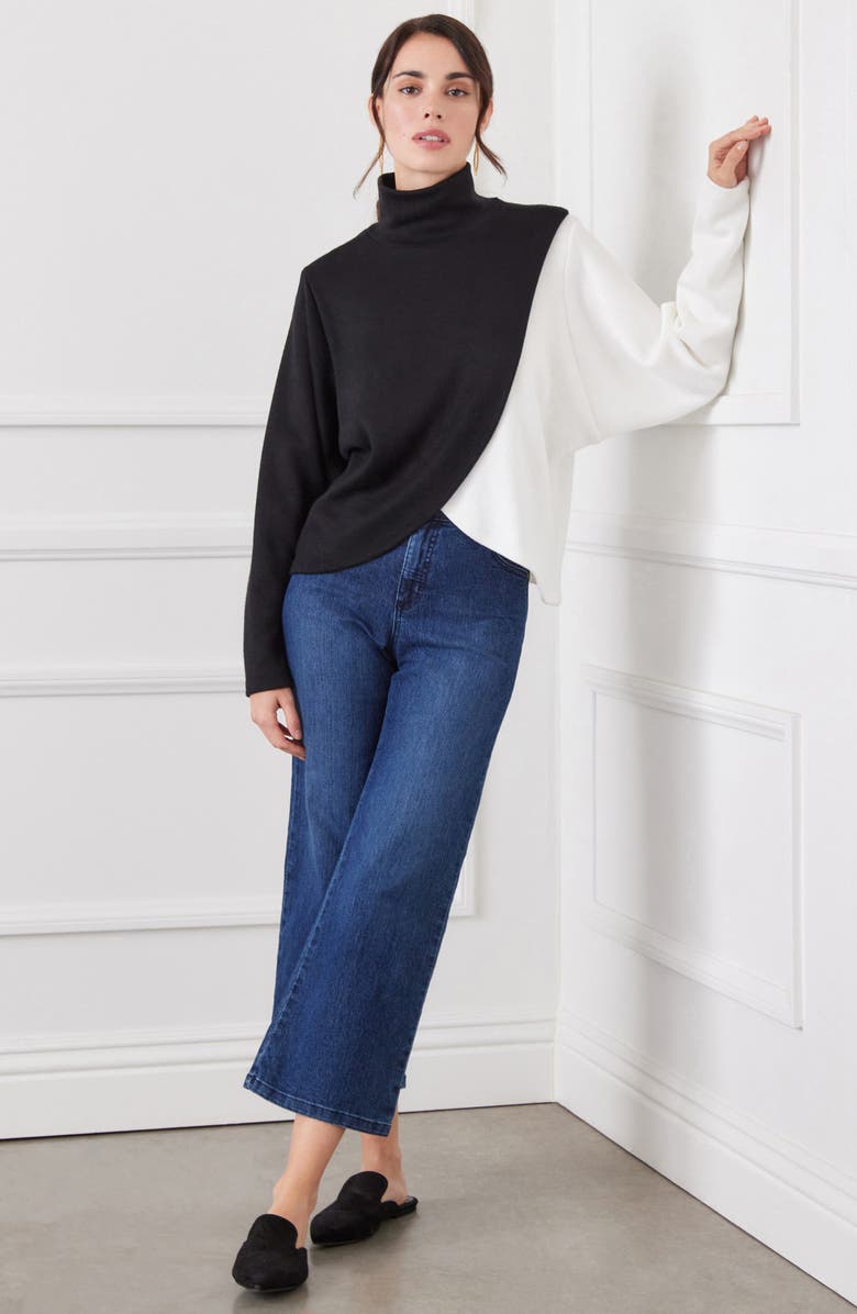 Karen Kane Colorblock Tulip Top | Nordstrom