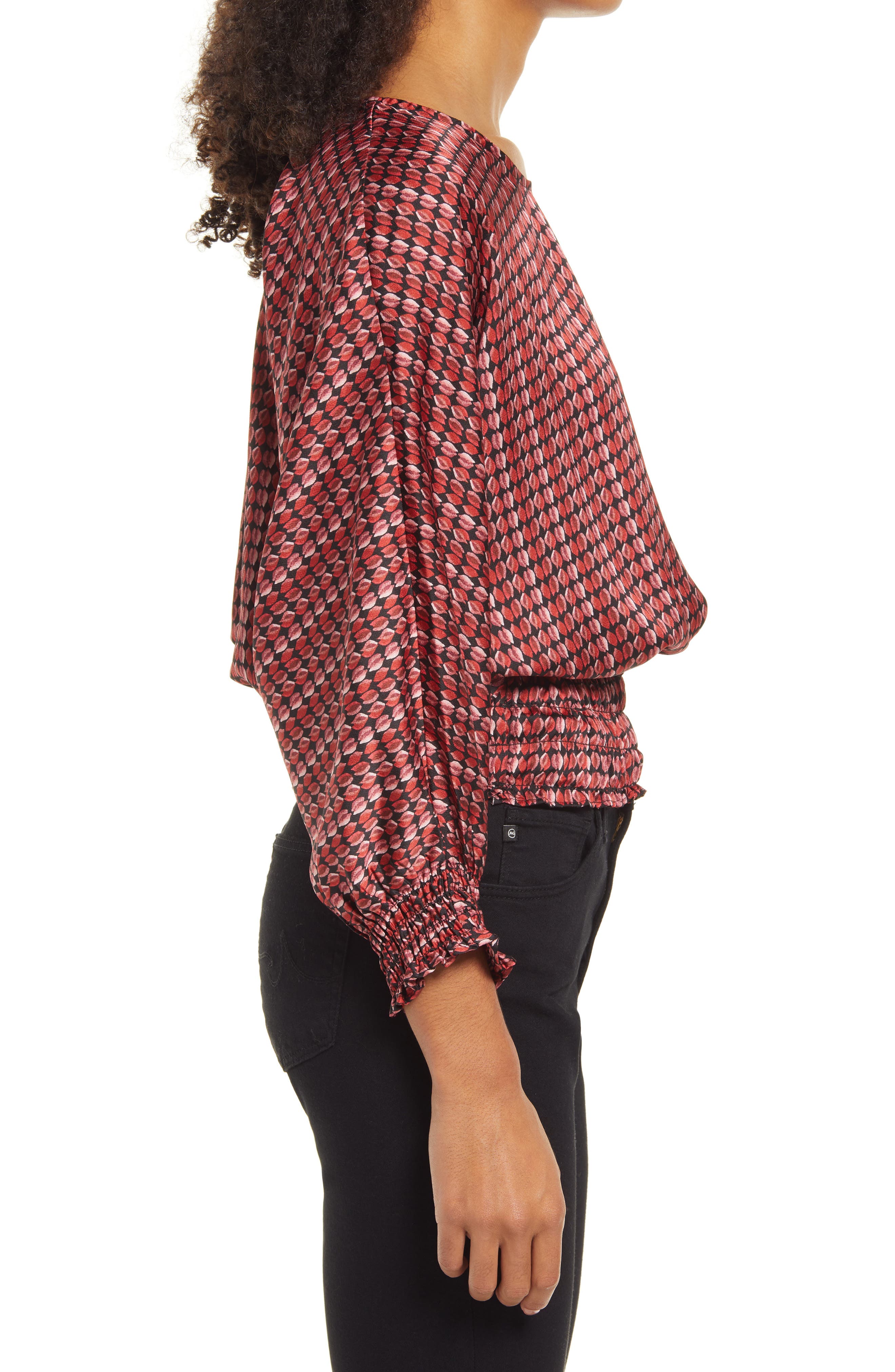 Petal Whisper Print Batwing Top (Women) | Nordstromrack