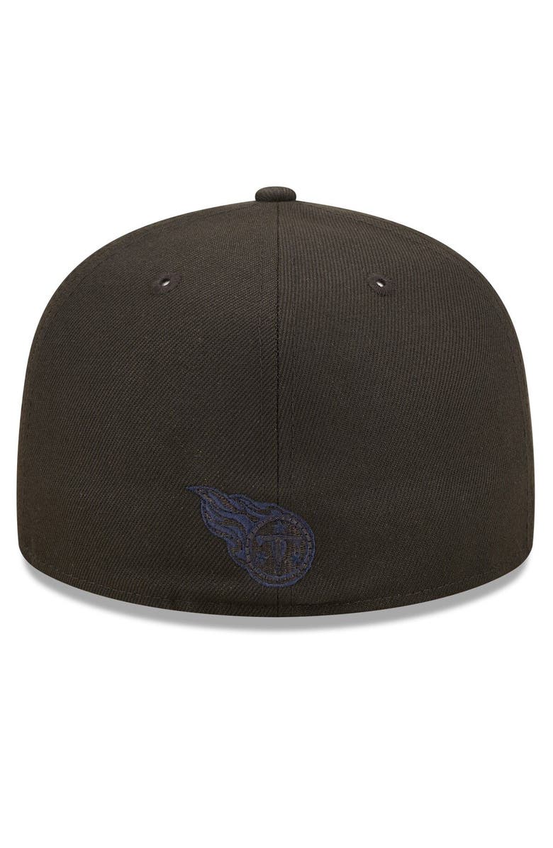 New Era Men's New Era Black Tennessee Titans 2022 Sideline 59FIFTY Pop ...