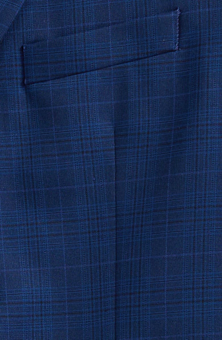 Andrew Marc Kids' Navy Windowpane Suit | Nordstromrack
