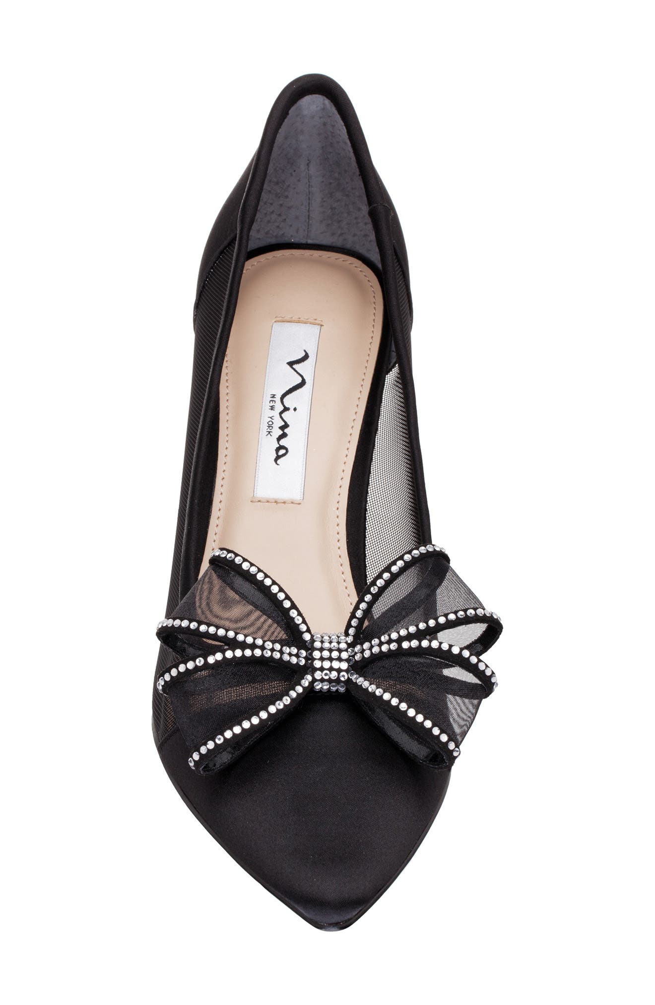 Nina Brite Satin Pump (Women) | Nordstrom