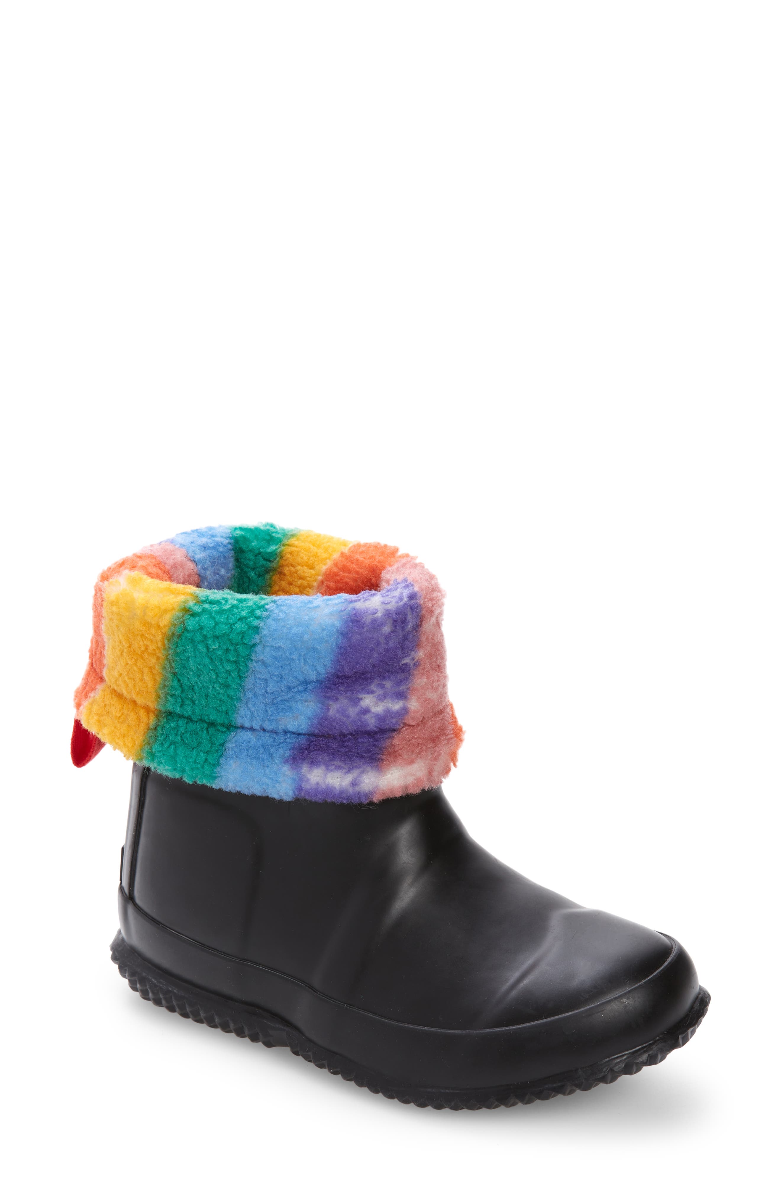 Hunter Kids' Rainbow Fleece Snow Boot | Nordstromrack