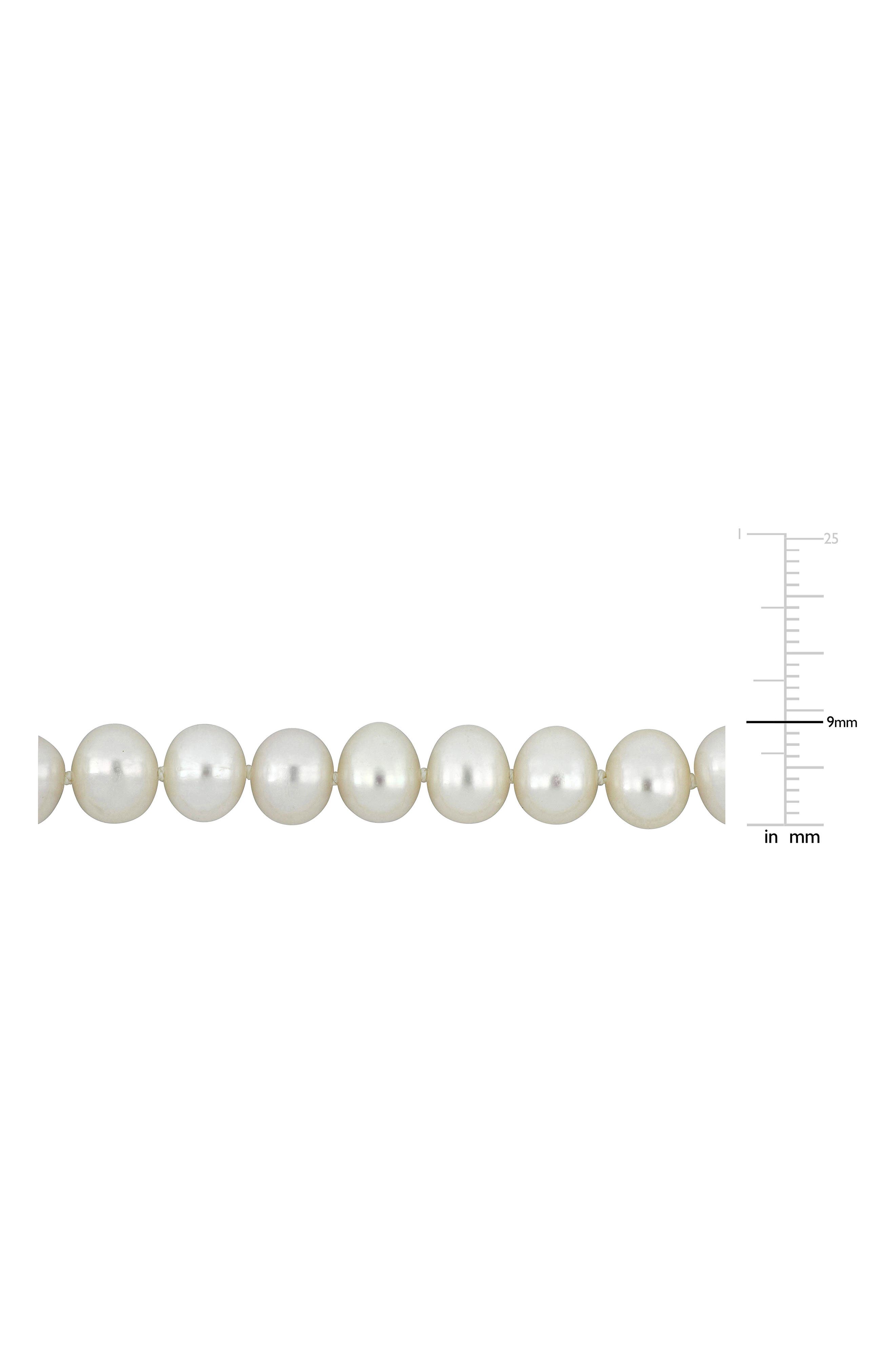 DELMAR 8-9mm Cultured Freshwater Pearl Necklace | Nordstromrack