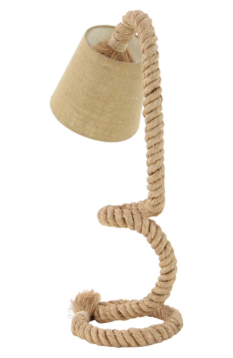 GINGER BIRCH STUDIO Jute Rope Desk Lamp | Nordstromrack