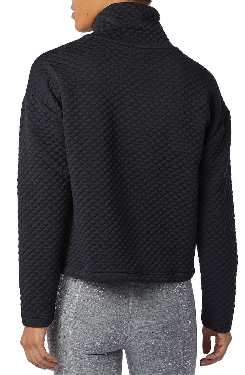New Balance NB Heat Loft Funnel Neck Quilted Top | Nordstrom