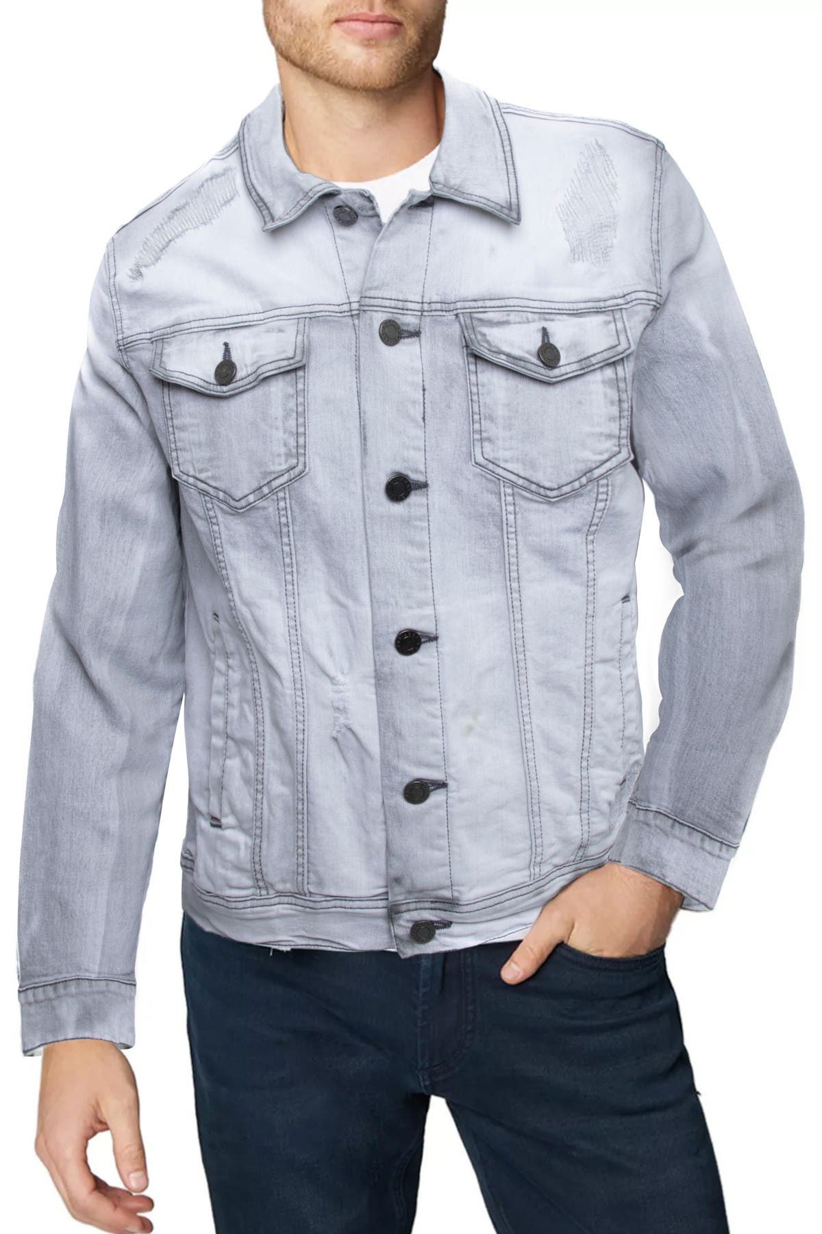 XRAY Washed Slim Denim Jacket | Nordstromrack