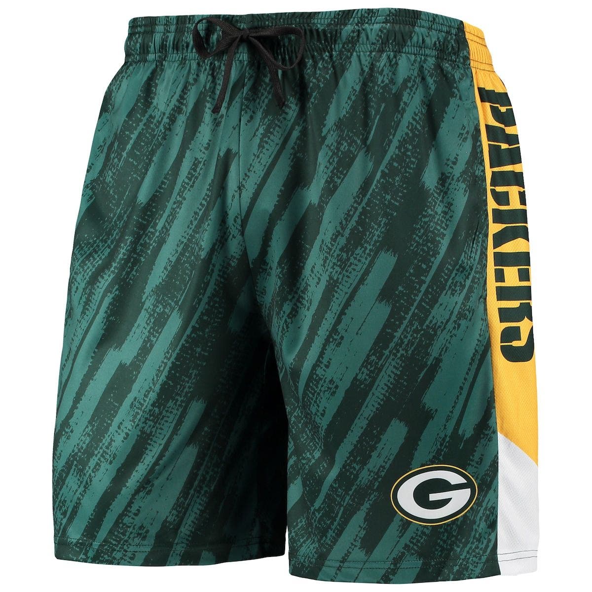 FOCO Men's FOCO Green Green Bay Packers Static Mesh Shorts | Nordstrom