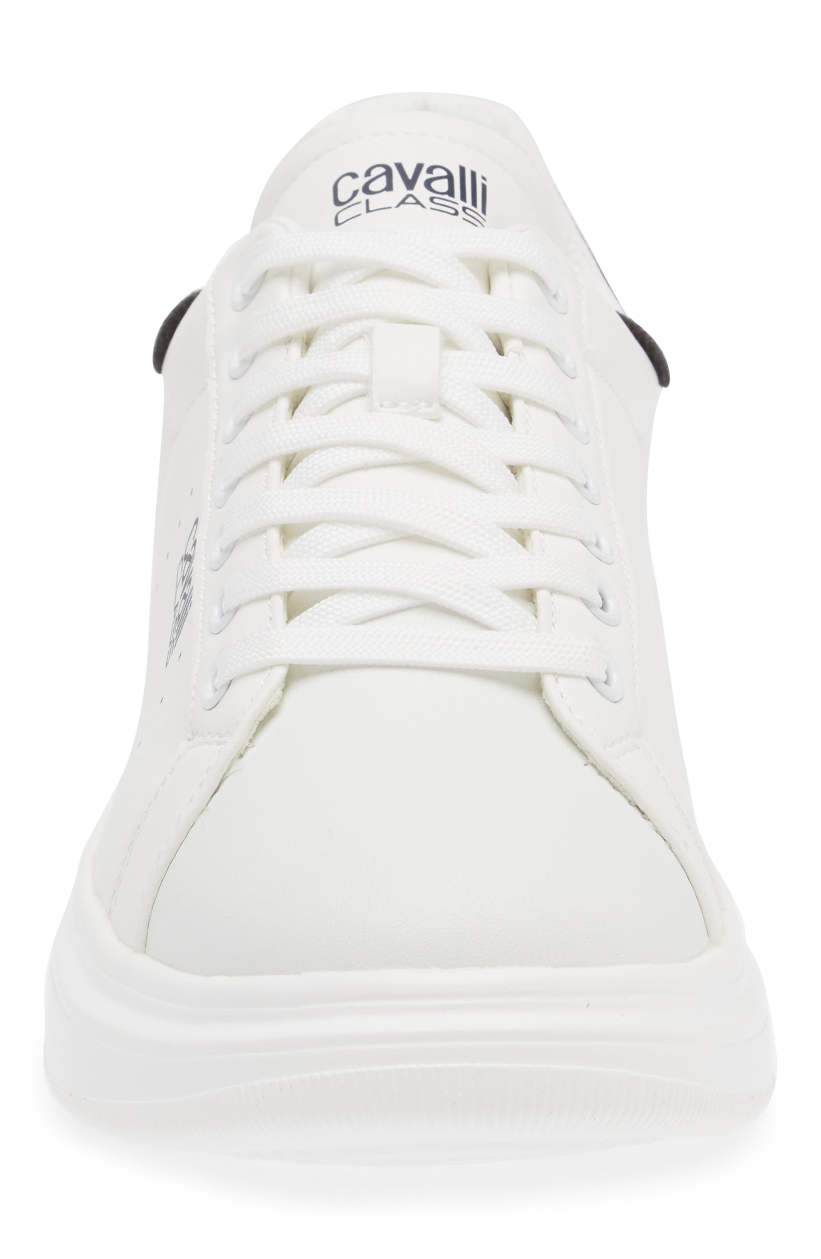 Roberto Cavalli Cavalli Class Metallic Trim Low Top Sneaker (Men ...