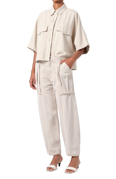 Women's Denim Button Up Tops | Nordstrom