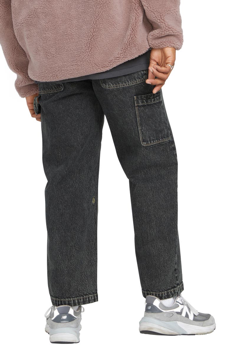 Volcom Kraftsman Loose Tapered Leg Denim Pants | Nordstromrack