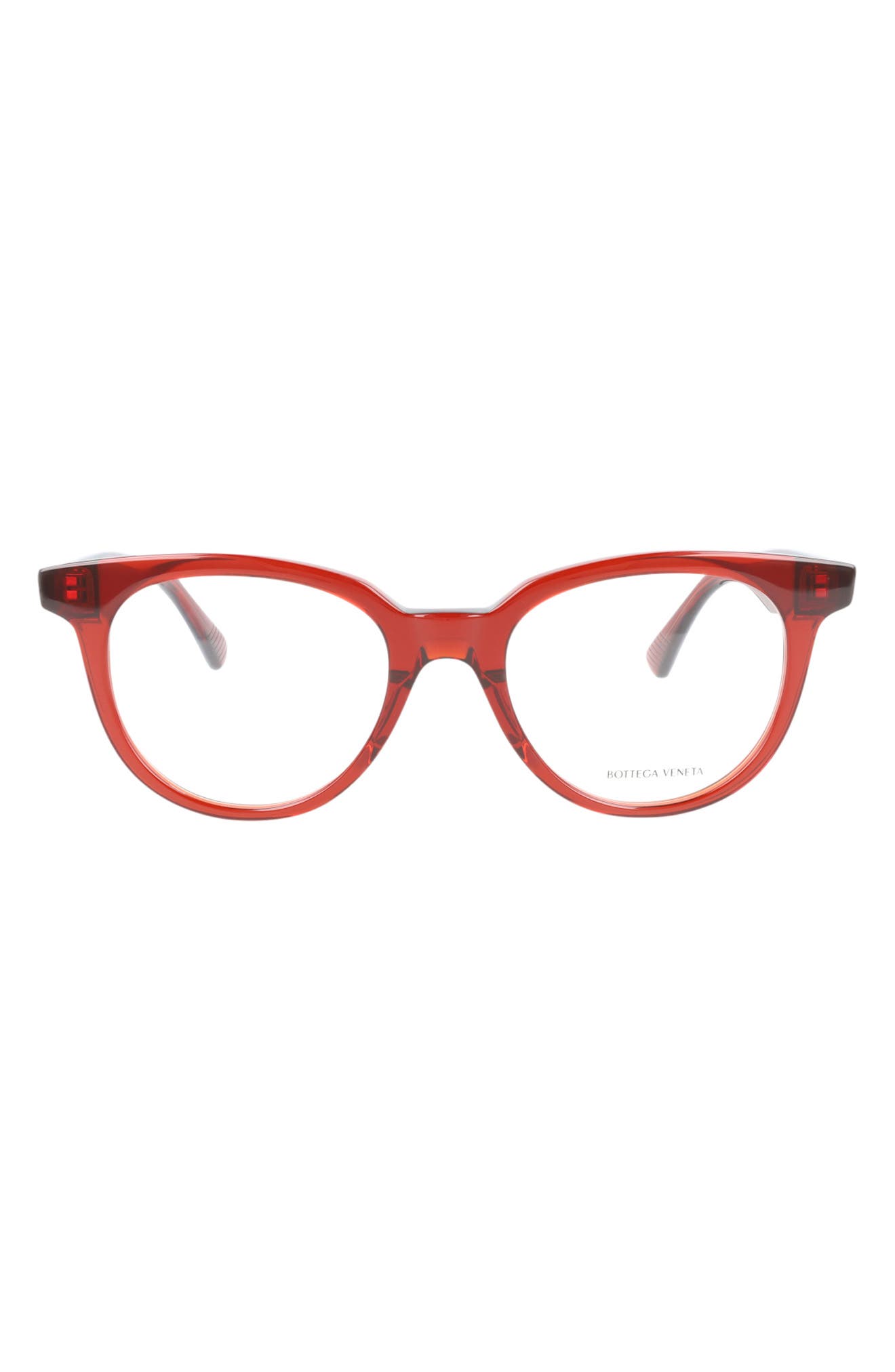 Bottega Veneta 49mm Round Optical Frames | Nordstromrack