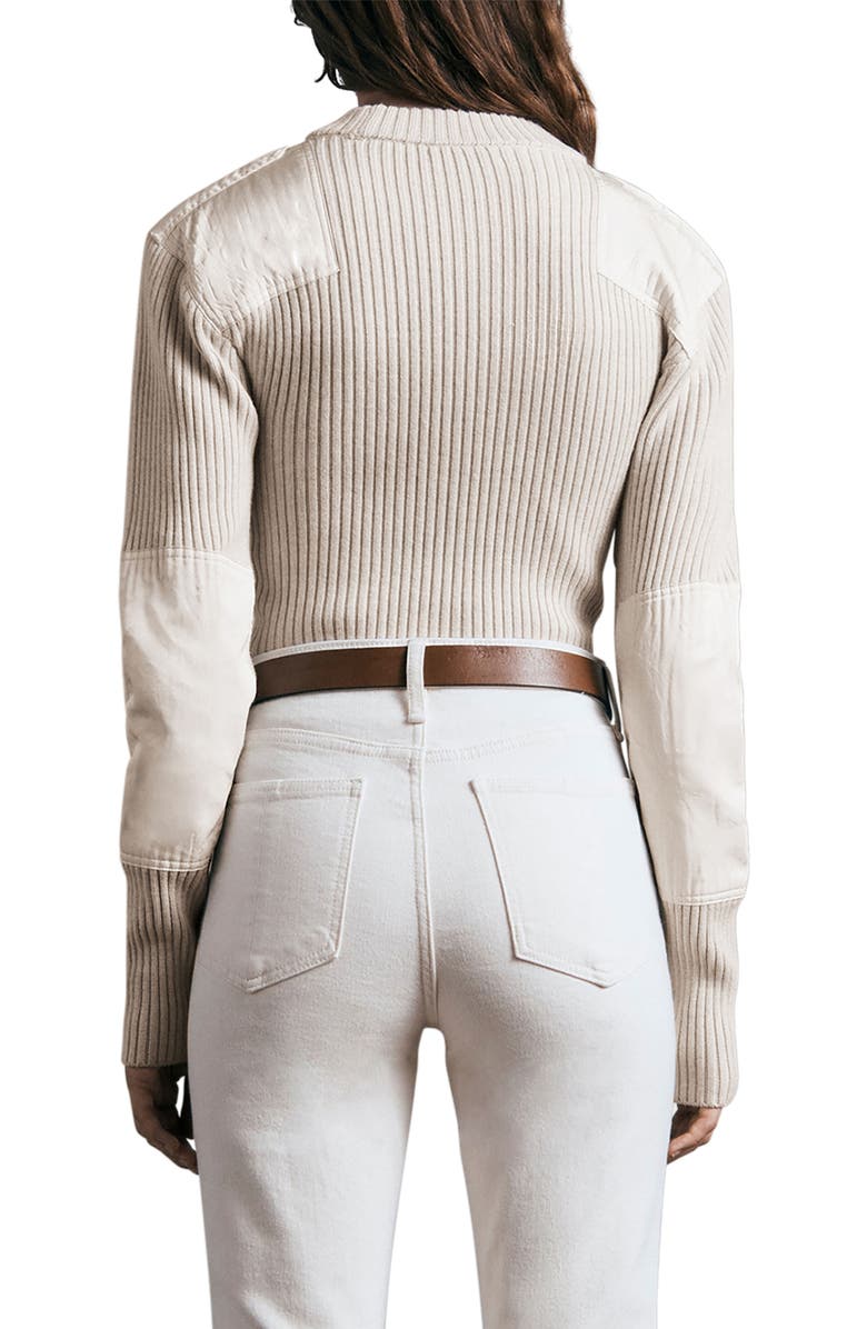 rag & bone ICONS Rib Merino Wool Crewneck Sweater | Nordstromrack